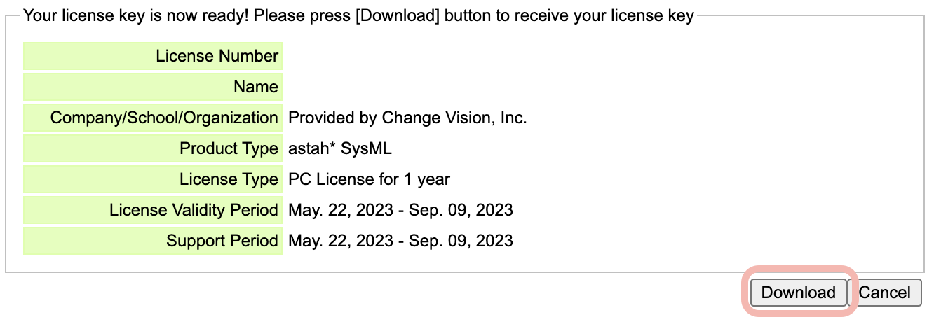 I lost my license file. How can I get it?